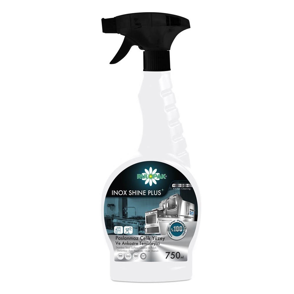 RULOPAK INOX SHINE PLUS - STAINLESS STEEL SURFACE CLEANER & POLISH 750 ...